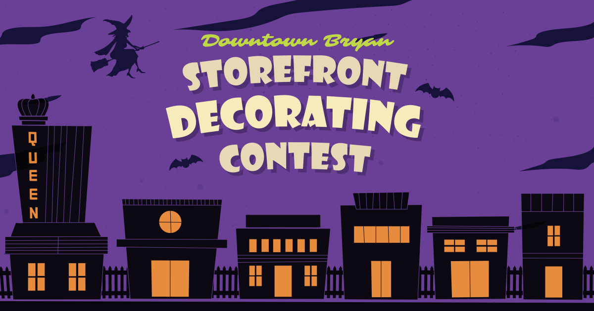Downtown Bryan Halloween Storefront Decorating Contest | Destination Bryan