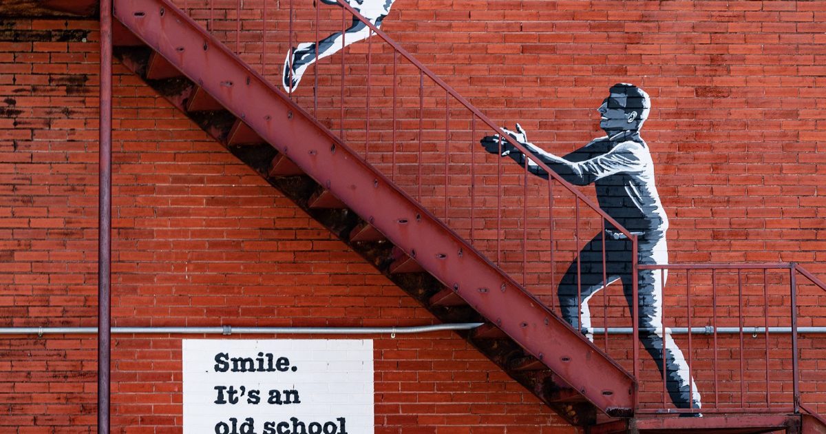 Caffe Capri Mural | Destination Bryan