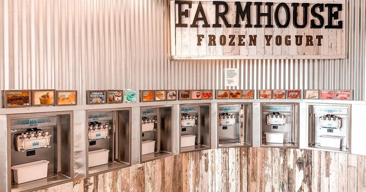 Farmhouse Frozen Yogurt | Destination Bryan